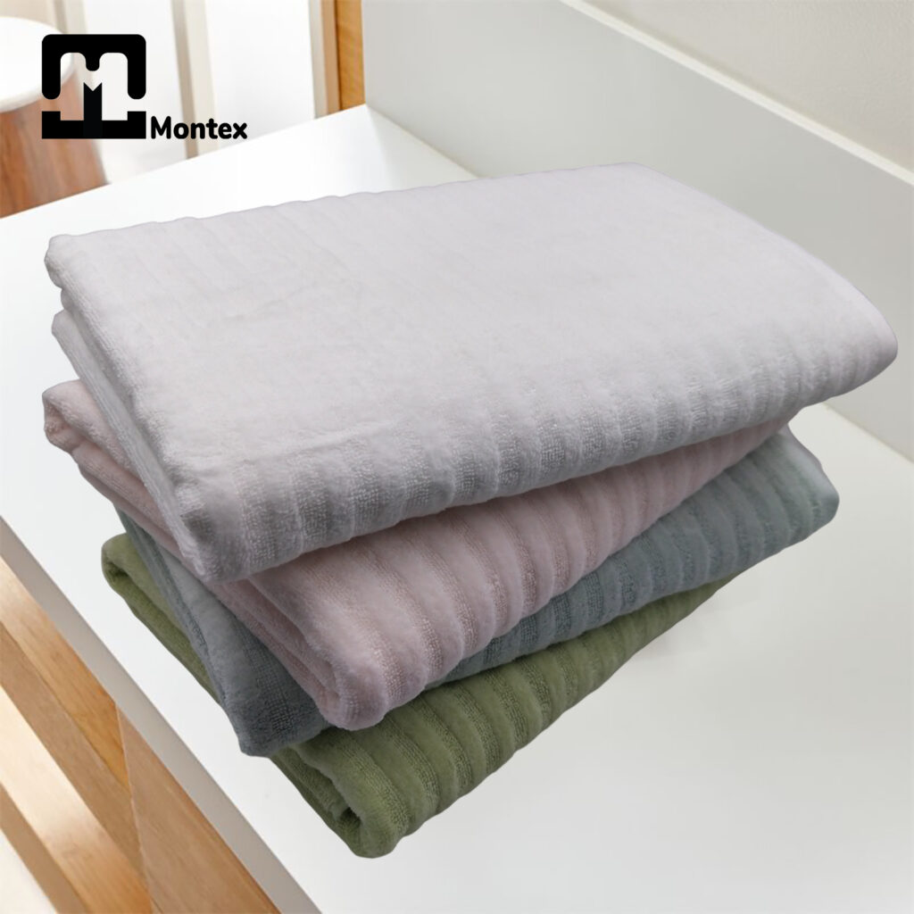 MONTEX NUL BATH TOWEL 70cm x 140cm – ROSE WATER – MONTEX